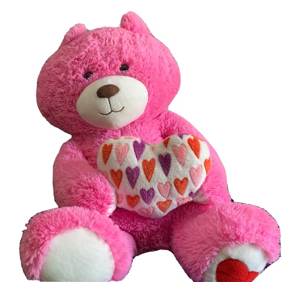 Animal Adventure | Toys | Animal Adventure Heart Bear Plush Stuffies ...